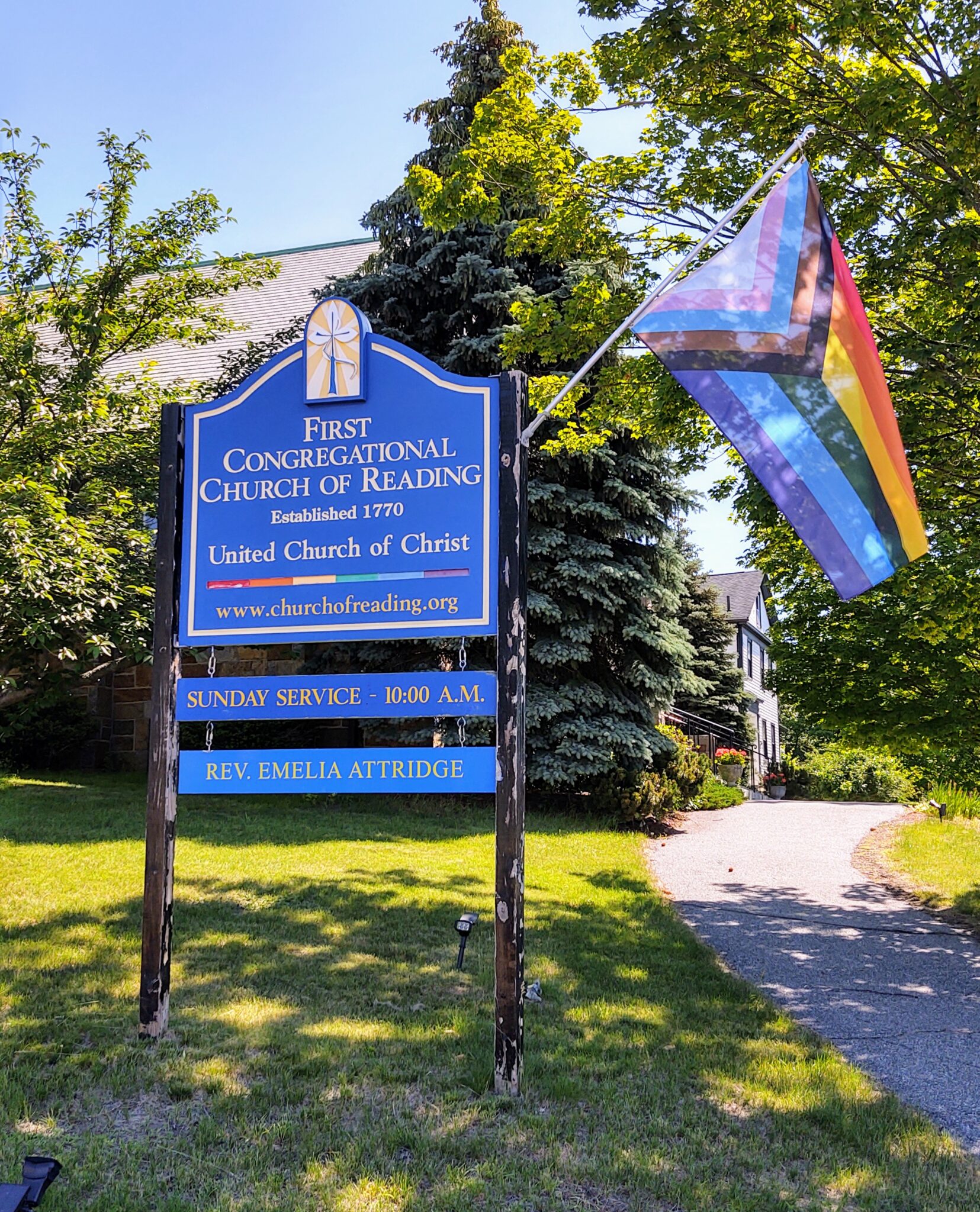Our New Pride Flag – The First Congregational Church of Reading