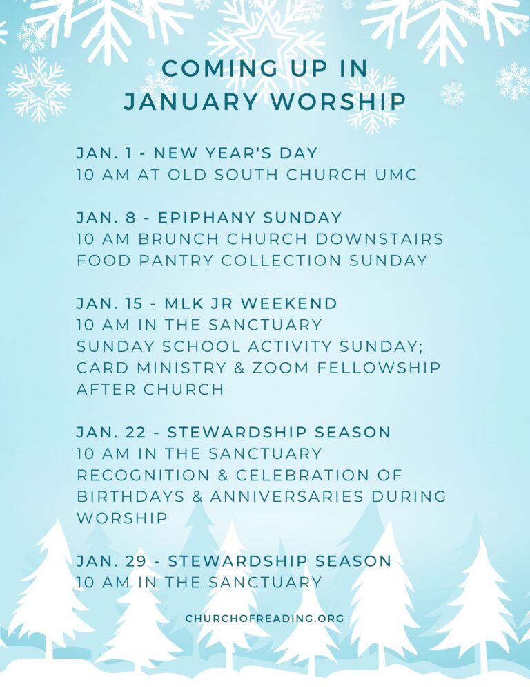 What’s Coming Up in January Worship – The First Congregational Church ...