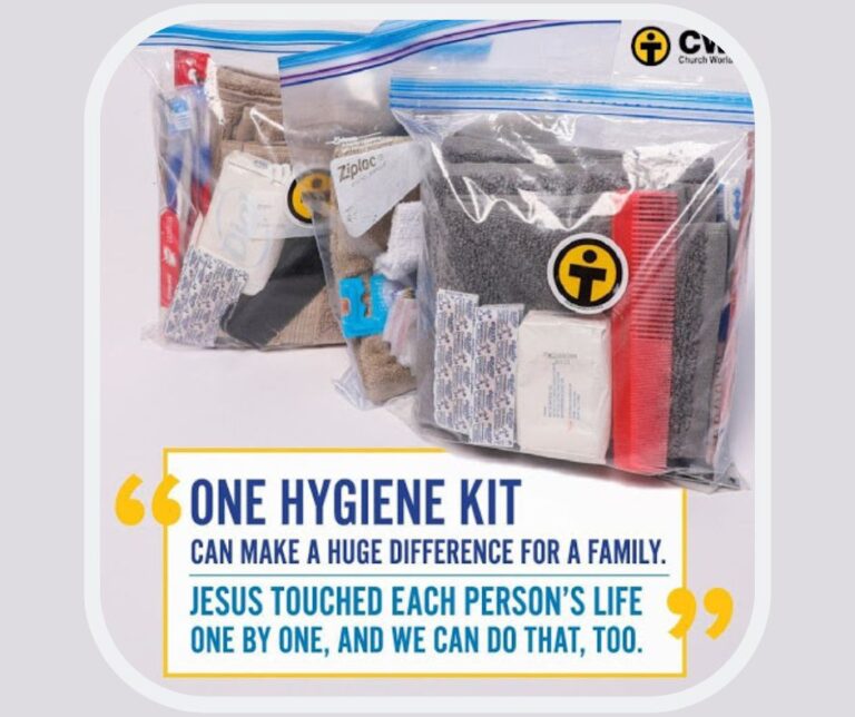 April Mission Project – Hygiene Kits – The First Congregational Church ...