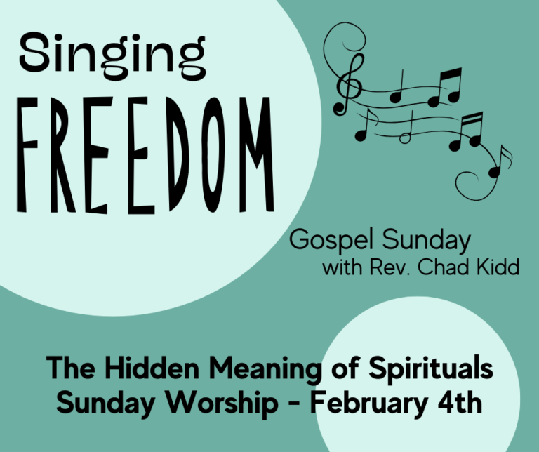 Gospel Sunday – February 4 – The First Congregational Church of Reading