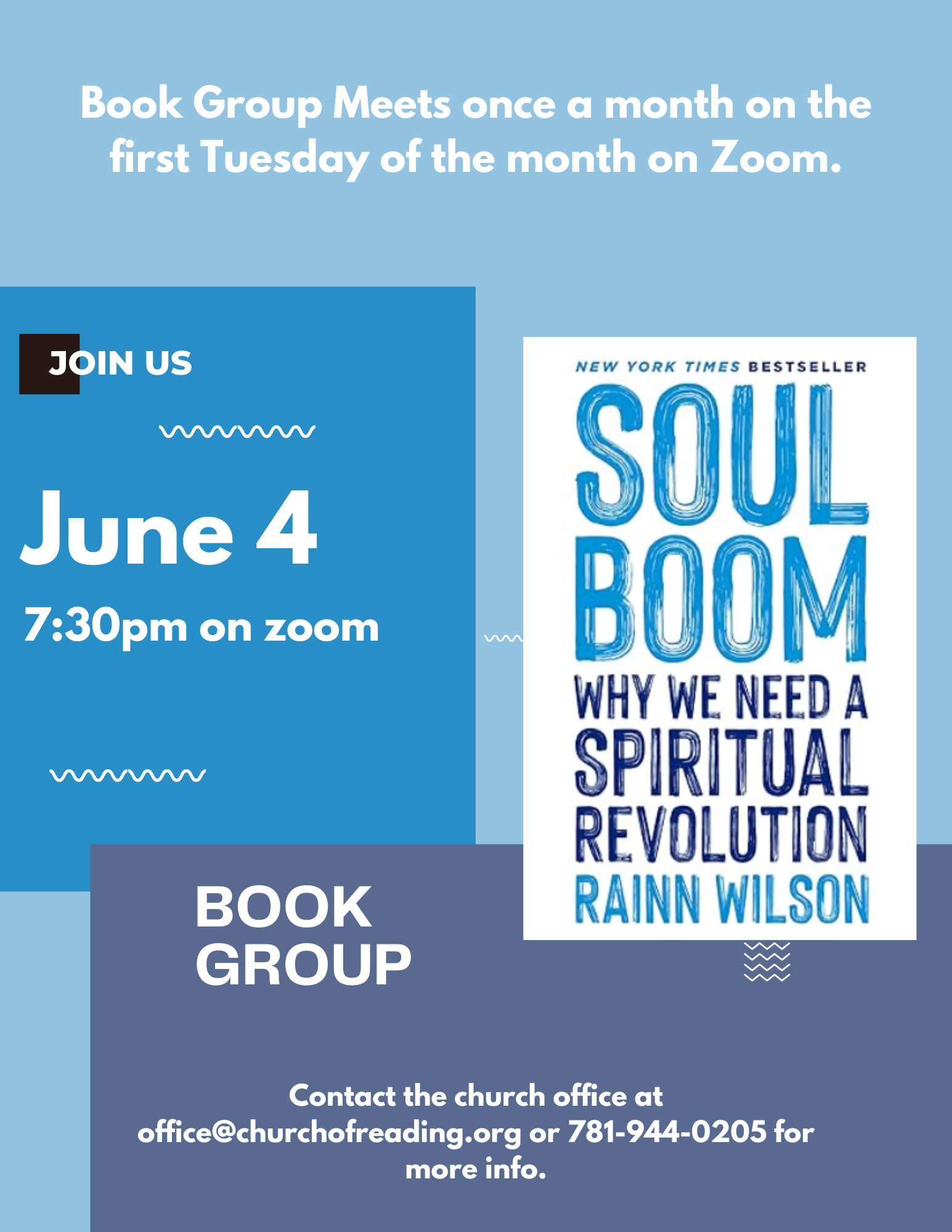 Church Happenings – The First Congregational Church of Reading