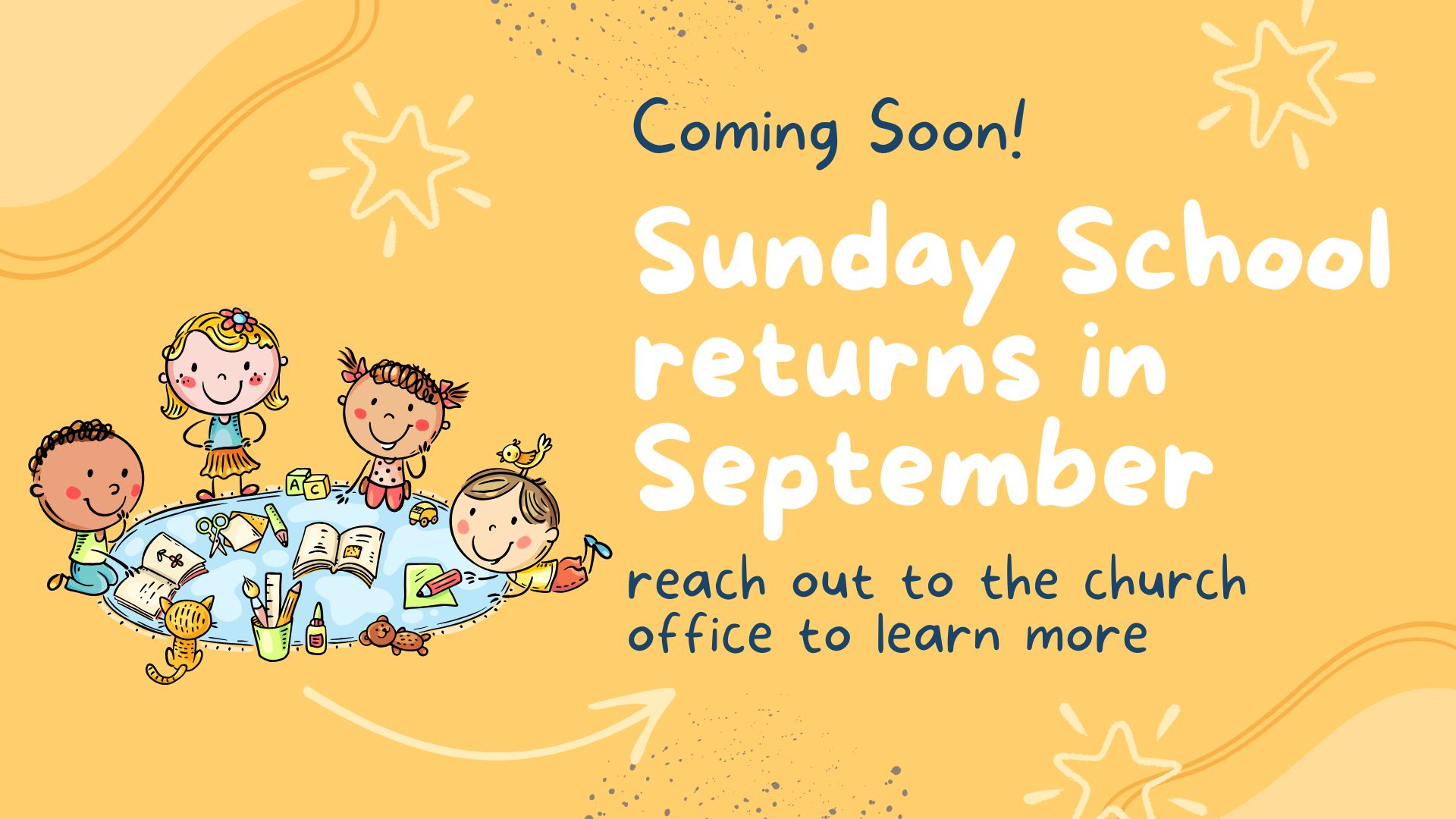 Back to School – Sunday School! – The First Congregational Church of ...