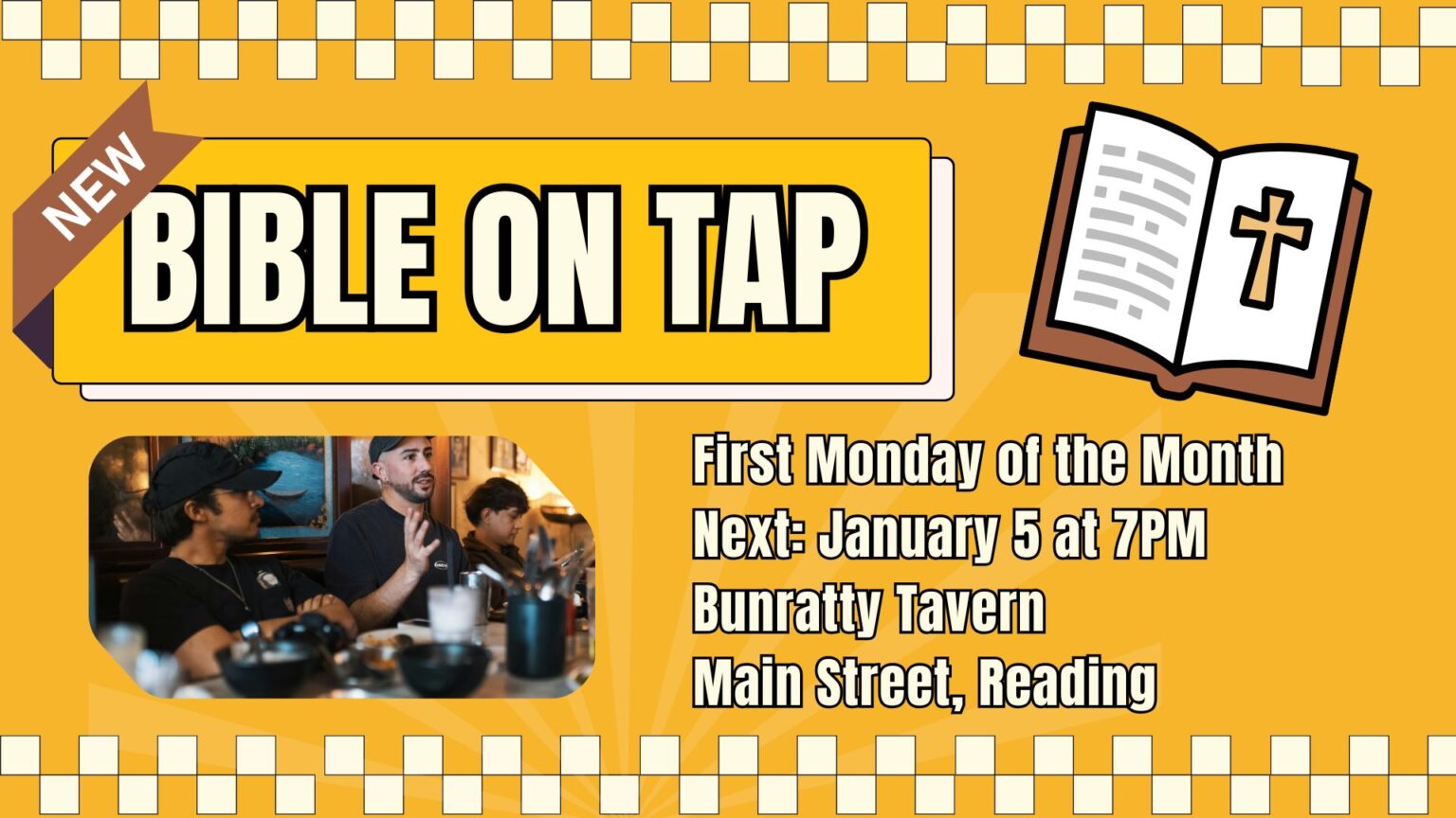Bible on Tap – The First Congregational Church of Reading