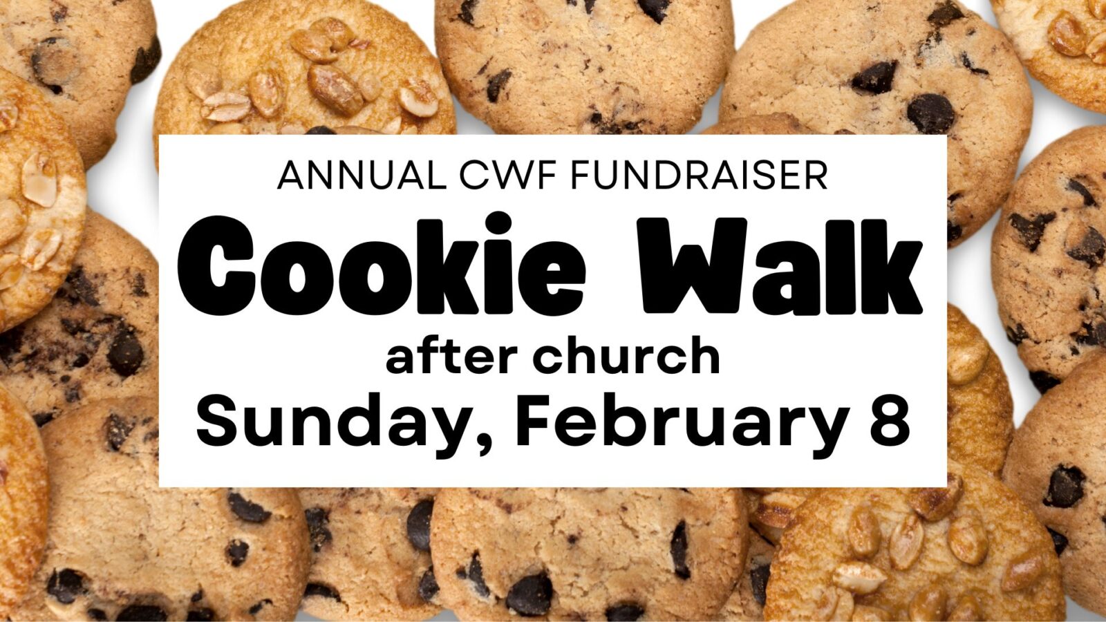 The Cookie Walk is Back! – The First Congregational Church of Reading